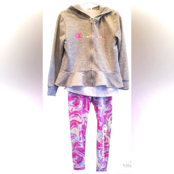 Champion | Matching Sets | Champion Girls 3 Piece Activewear Set Size 5 ...